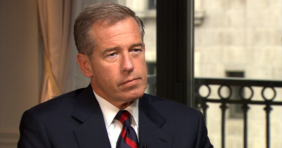 Brian Williams opens up in first interview since suspension