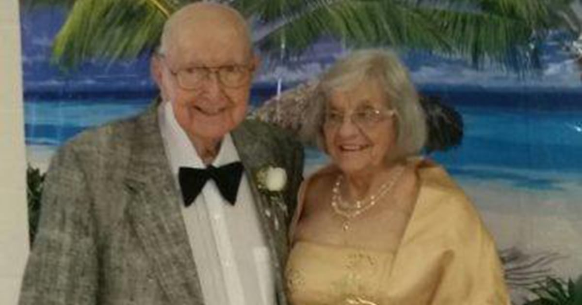 Elderly couple gets to attend prom more than 70 years after high school