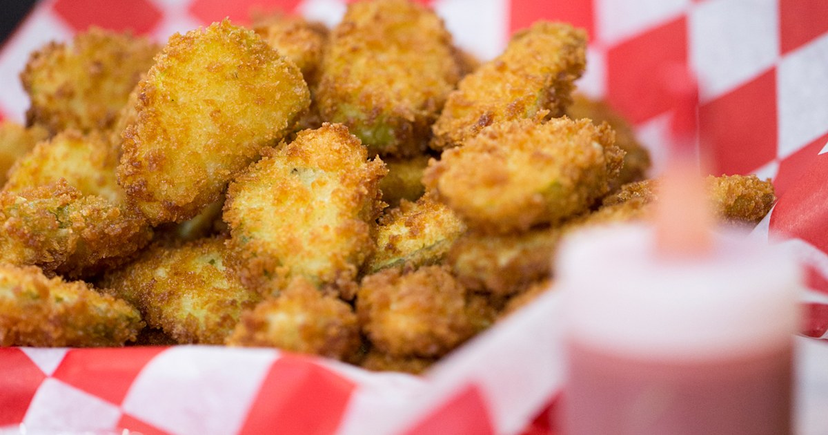 Crispy Breaded Frickles (Fried Pickles)