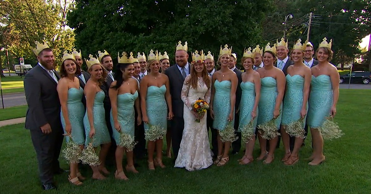 King And Burger Wedding