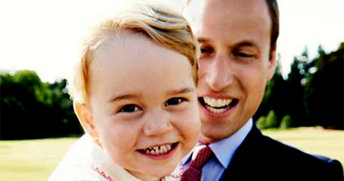 New Prince George birthday photo reveals a very happy royal