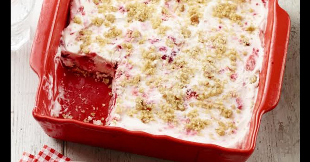 Frozen Berry Cream Pie