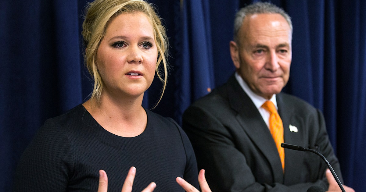 Amy Schumer, Sen. Chuck Schumer fight gun violence: 'Shootings have got ...
