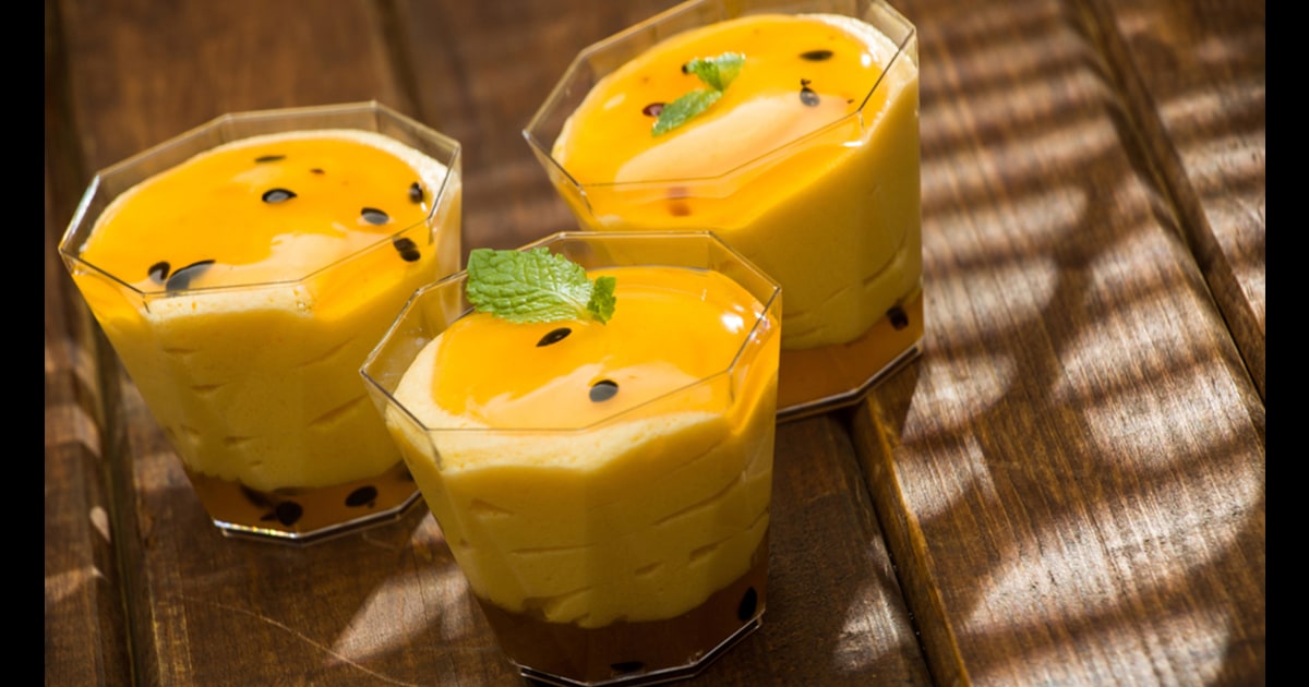 Mousse do Maracuja (Brazilian Passion Fruit Mousse)