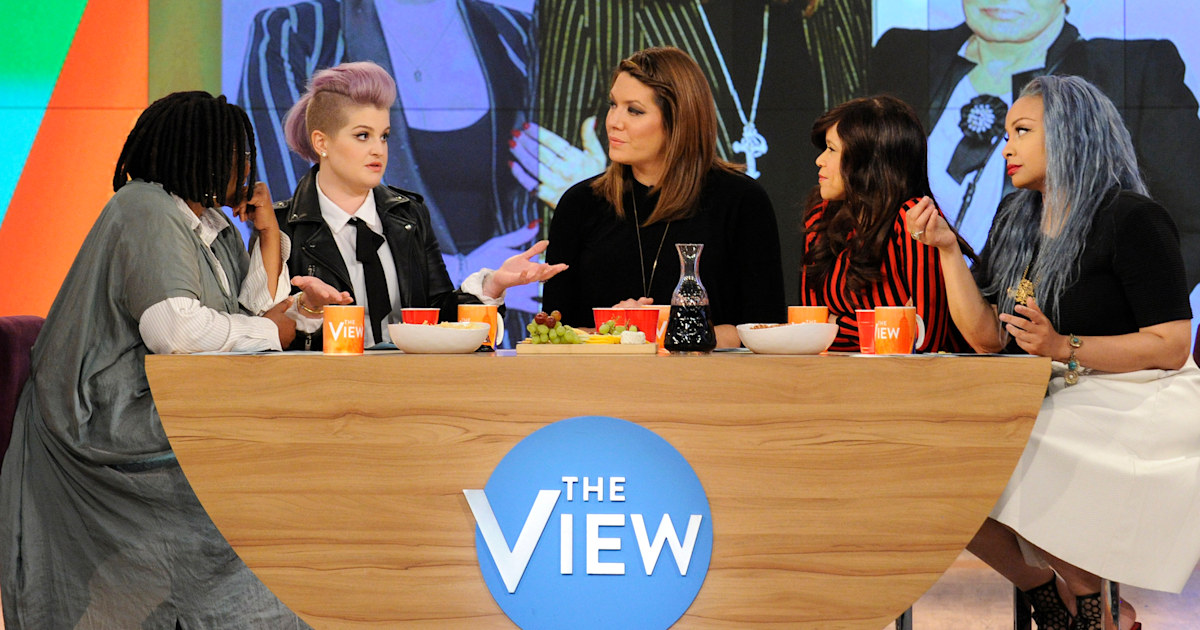 Kelly Osbourne lashes out at Donald Trump on 'View,' ends up making own ...