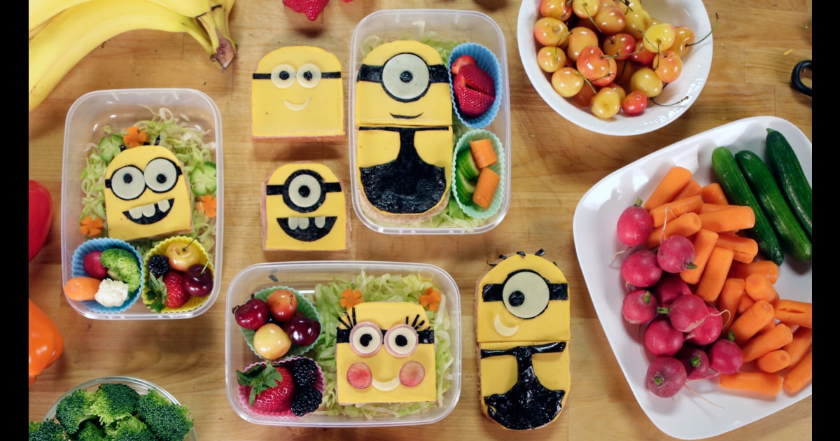 Delight your kids with adorable sandwiches: Minions, PB&J 'sushi' and more