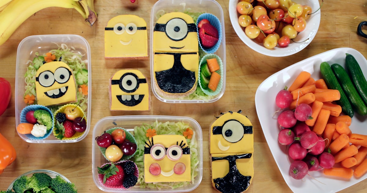 Delight your kids with adorable sandwiches: Minions, PB&J 'sushi' and more