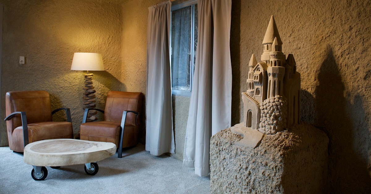 World's first sand castle hotels open in the Netherlands