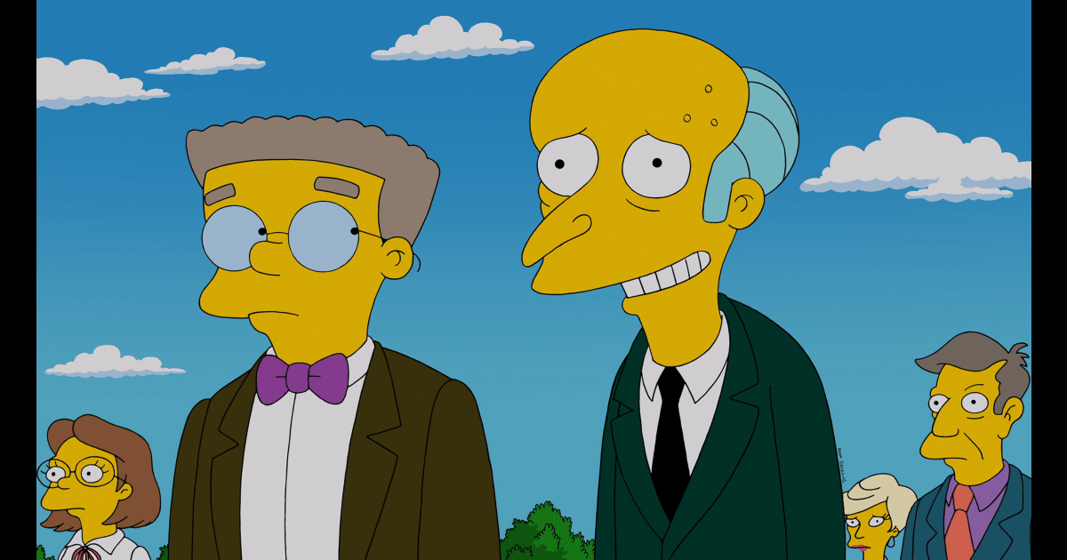 Smithers comes out — at least to Mr. Burns — on 'The Simpsons' this season