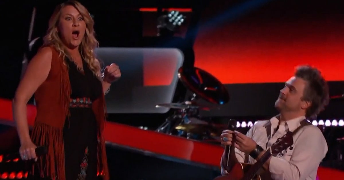 'The Voice' singer shocks judges — and his singing partner — with proposal