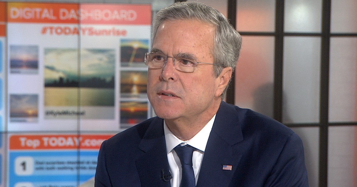 Jeb Bush: I'm 'confident' I'll be the GOP nominee — and I’ll be a ...