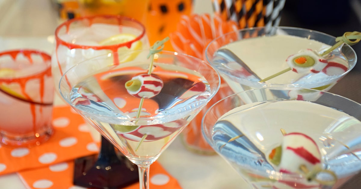 Ghoulish garnishes for a Halloween party to remember