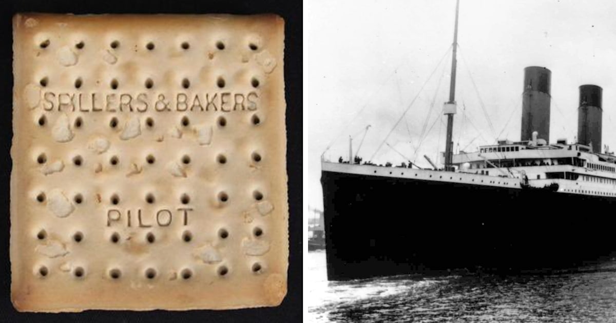 Cracker survives Titanic, sells for nearly $23,000 at auction