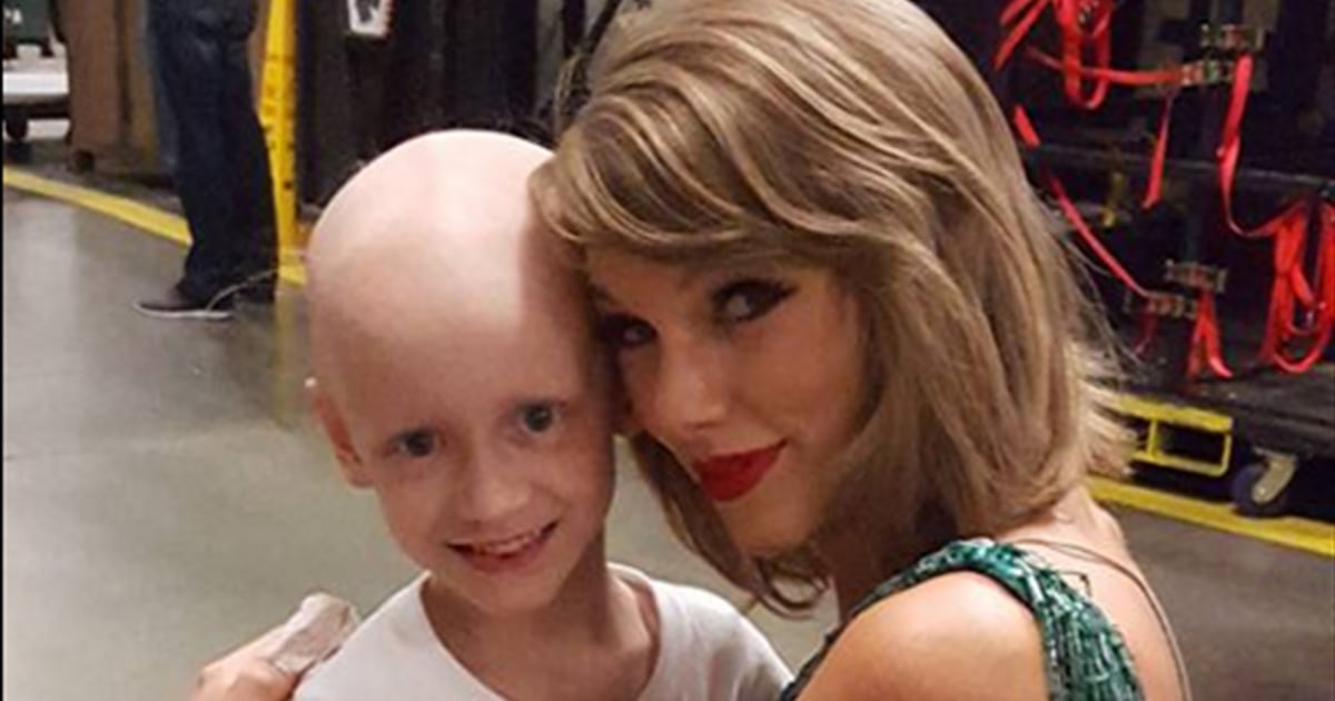 Taylor Swift gives little girl battling cancer the night of her life