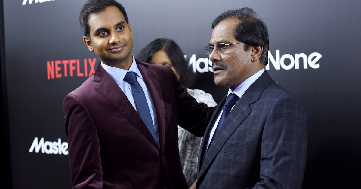 Aziz Ansari posts touching tribute to parents: 'Love these people while ...