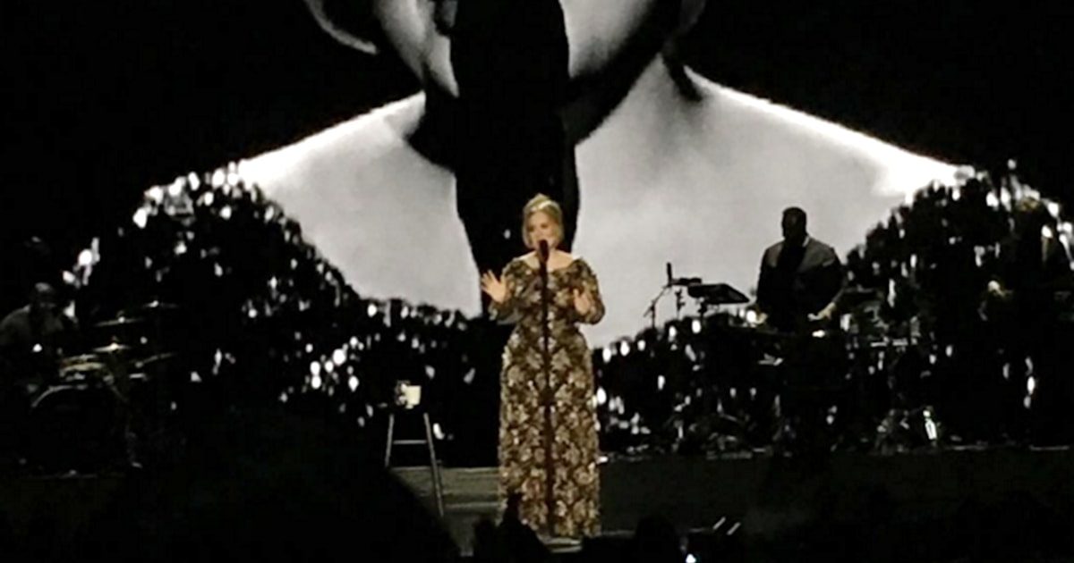 Adele dazzles at sold-out Radio City Music Hall concert — go behind the ...