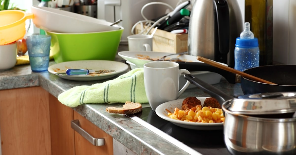 How to manage the mess with overnight guests