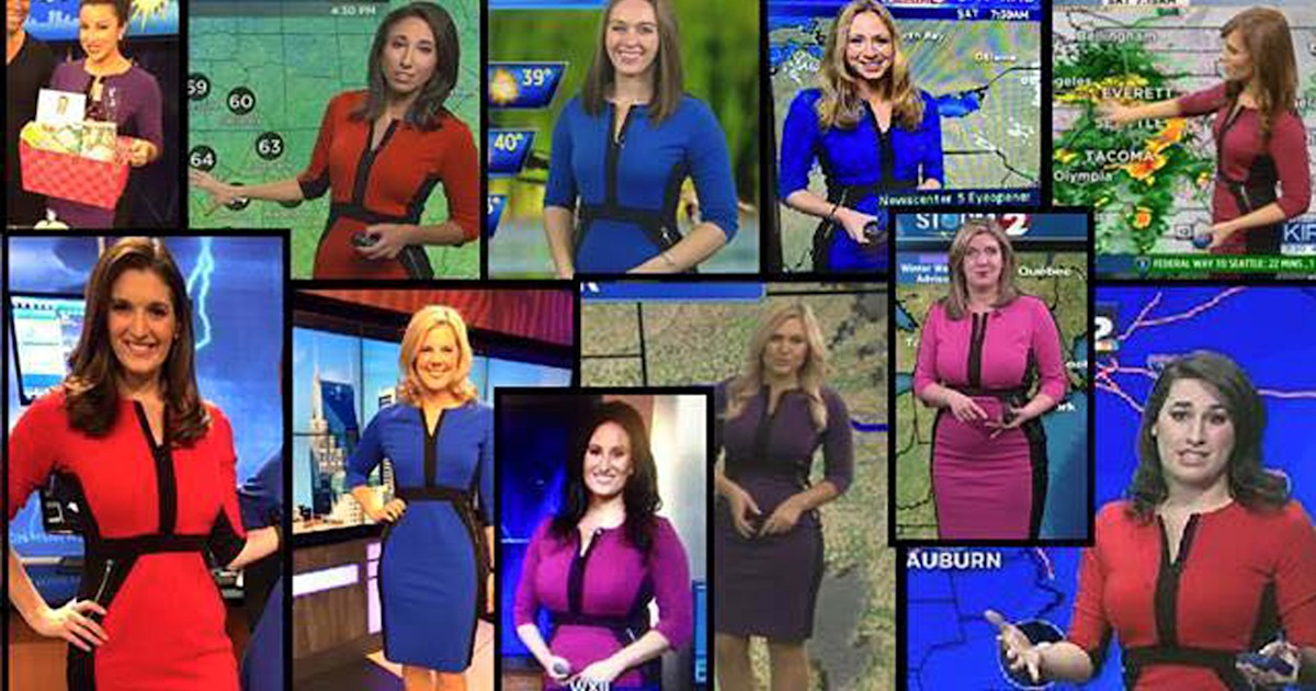 Why meteorologists nationwide wear this same dress