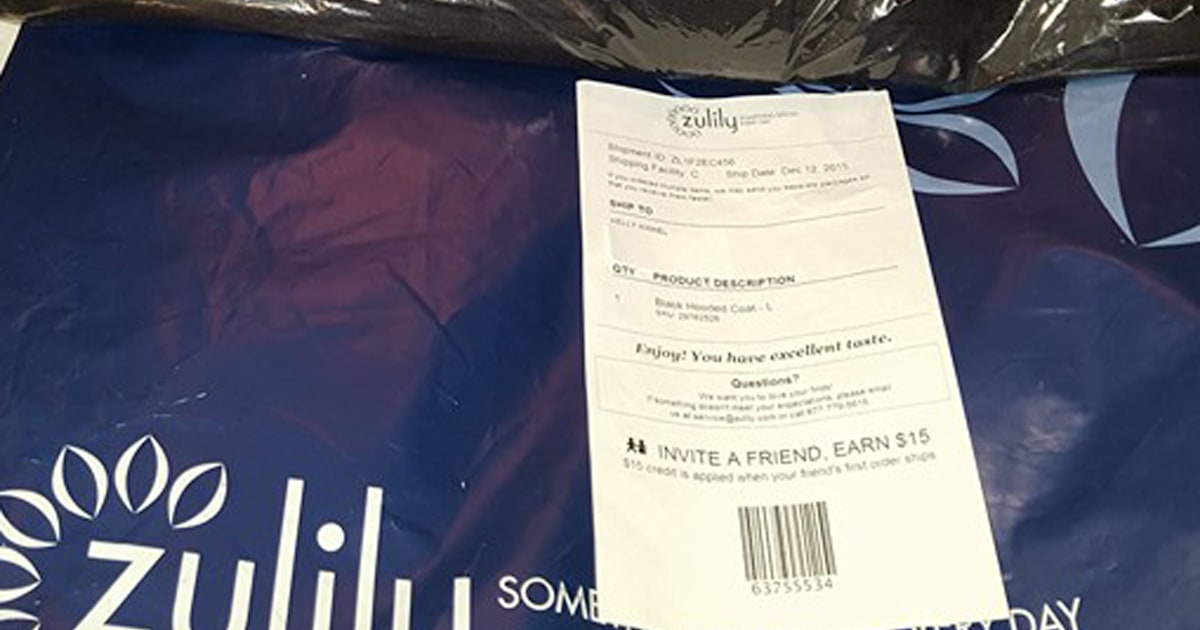 Woman trying to return a coat to retailer Zulily gets heartwarming response