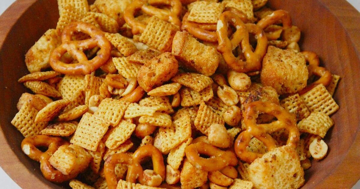 Rosemary-Garlic Chex Mix