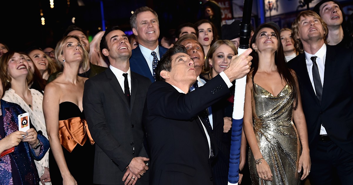 Ben Stiller sets selfie stick Guinness World Records at 'Zoolander 2 ...