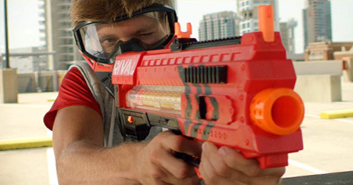 how does a fully automatic nerf gun work