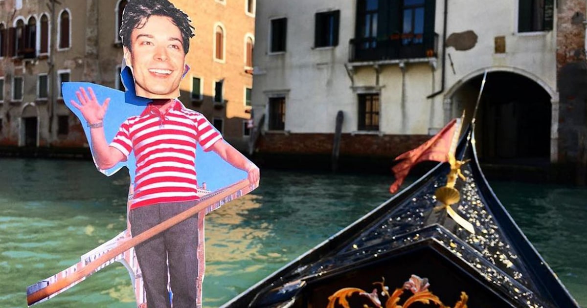 'Tonight Show' fan travels Europe with Jimmy Fallon cutout, hoping for ...