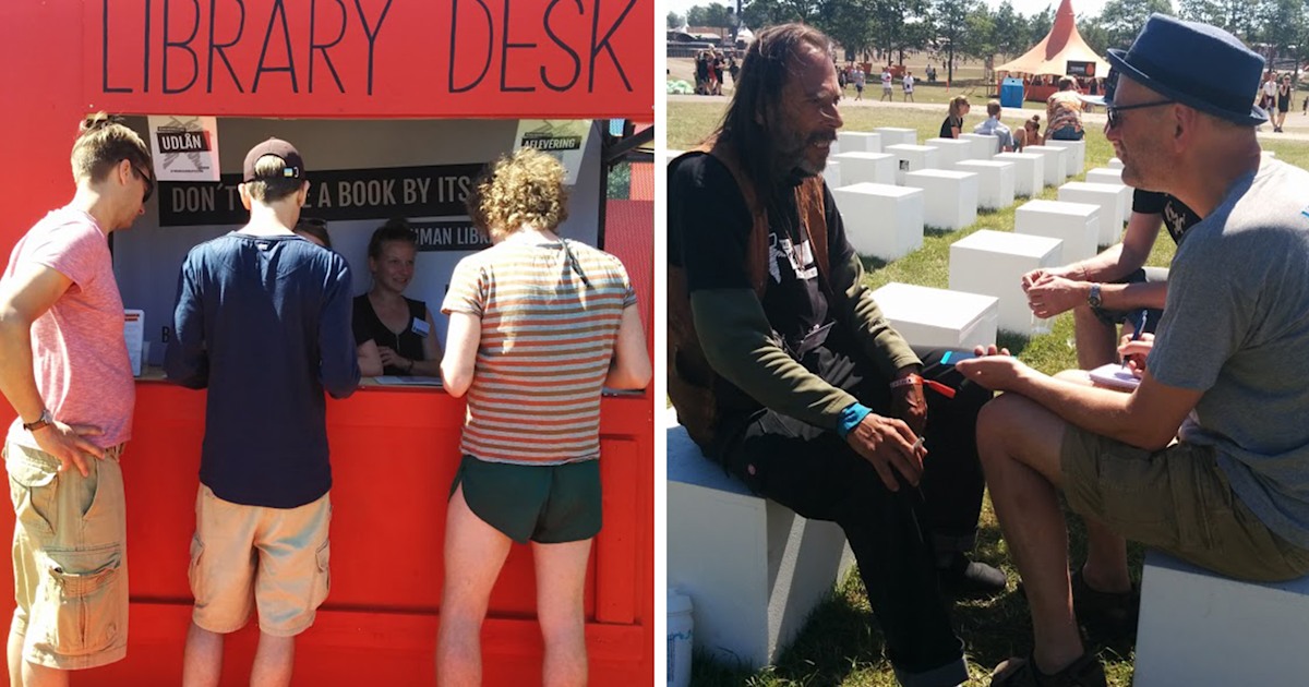 A look inside the Human Library, where you check out people instead of ...