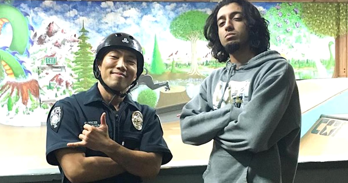 'Cool cop' Craig Hanaumi skates with teens to build trust in Bellevue ...