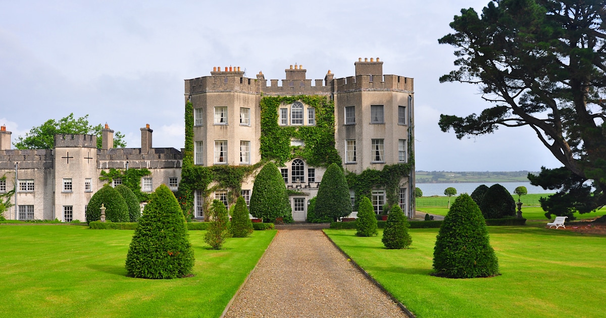 Take a tour of this just listed 13th century Irish castle