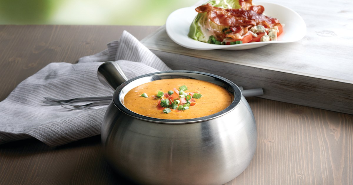 The Melting Pot’s BBQ Brisket Cheddar Cheese Fondue