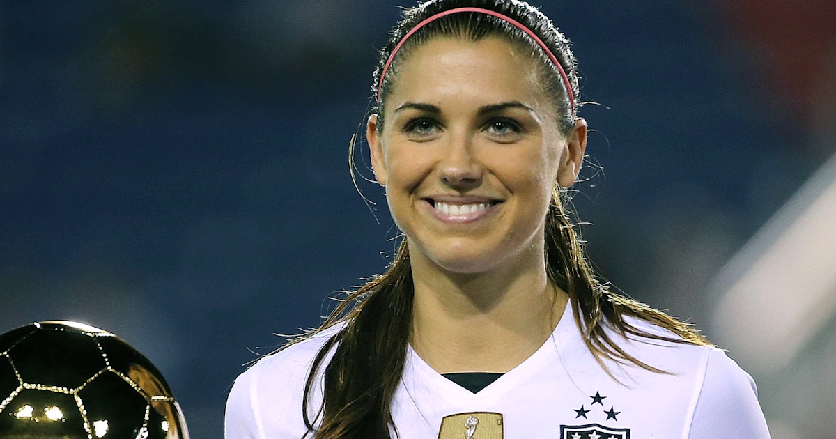 US women's soccer star Alex Morgan: 'Time to take a stand' for pay equality