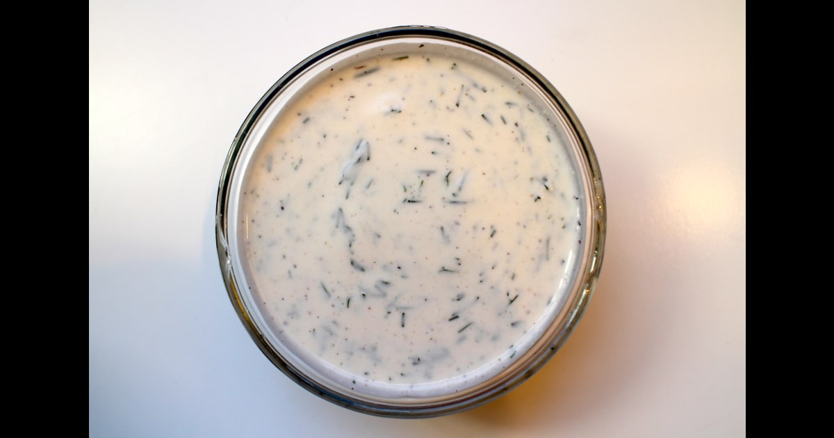 How to make homemade buttermilk ranch dressing
