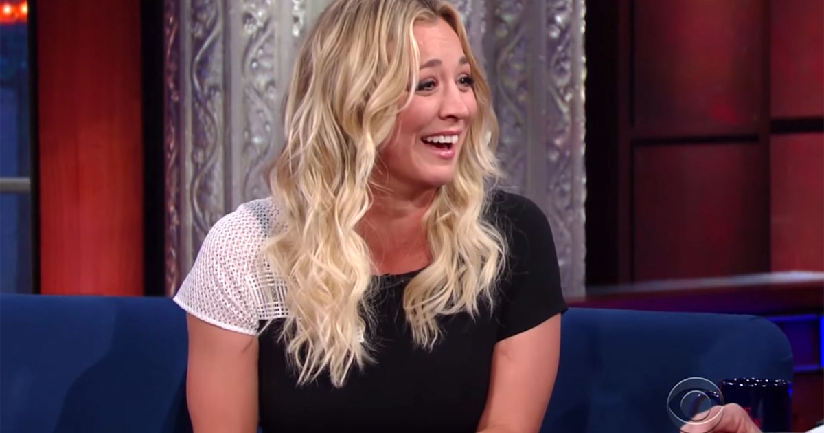 Kaley Cuoco jokes about her latest 'very serious relationship' on 'Late ...