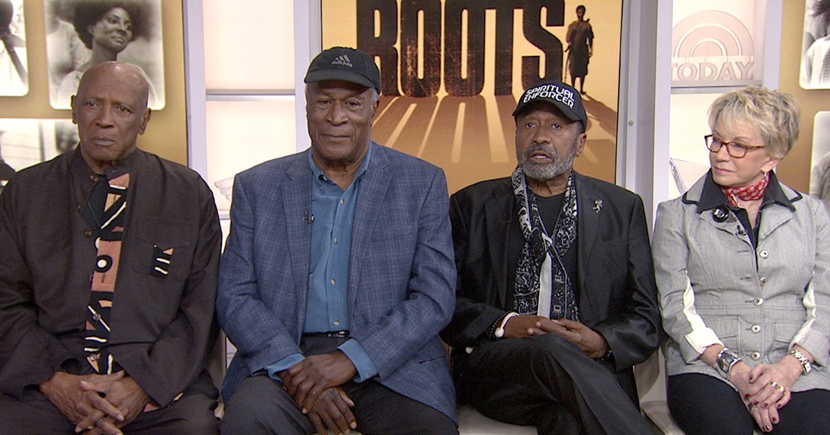 'Roots' stars reunite (but one has still never even seen it!)