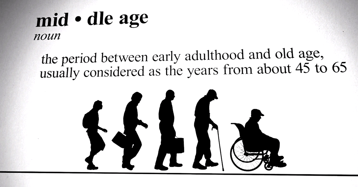 What is 'middle age'? Take the survey