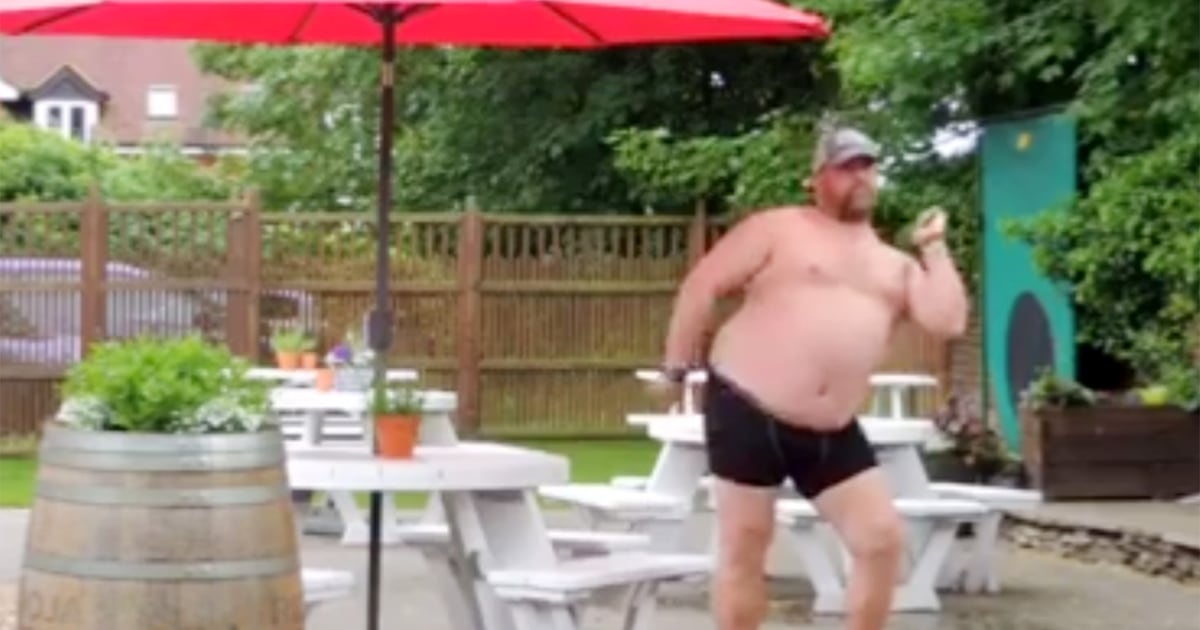 This guy dancing to Justin Timberlake's 'Can't Stop the Feeling!' is ...