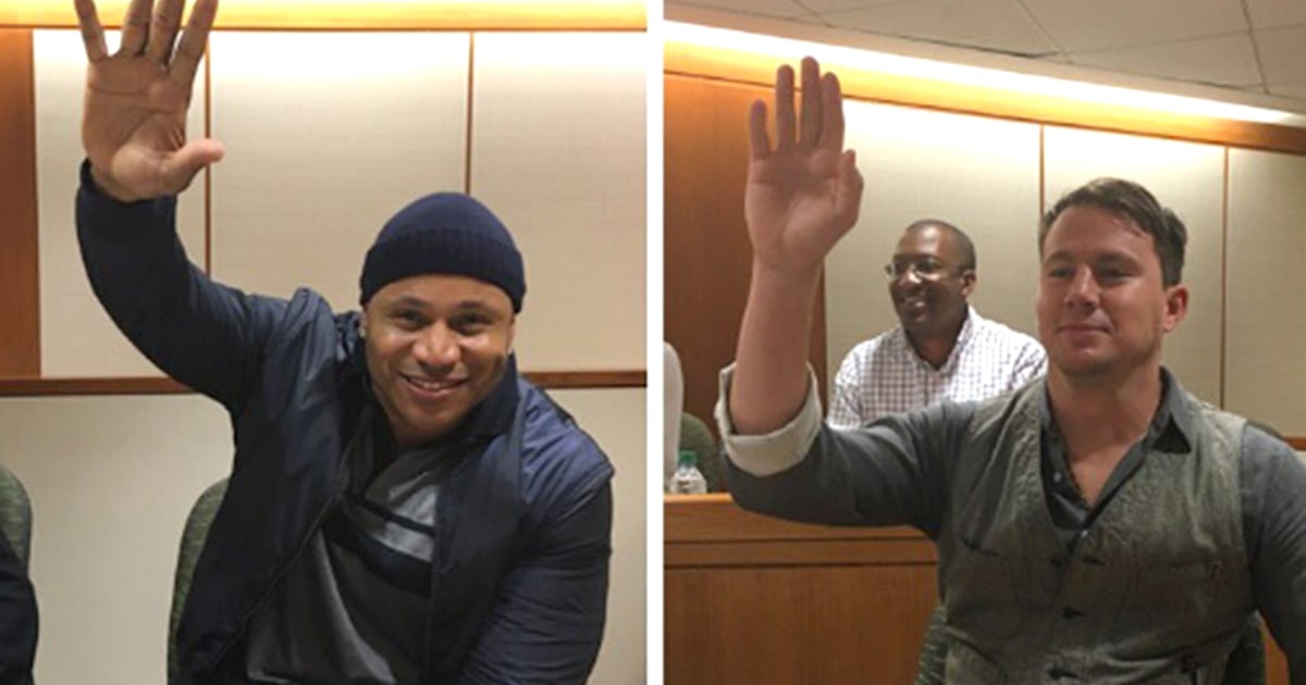 Channing Tatum goes to Harvard Business School with LL Cool J