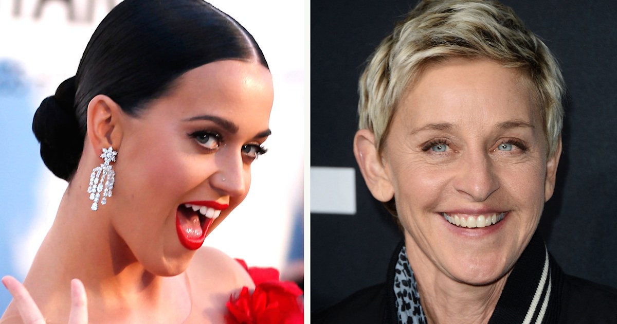Katy Perry, Ellen and others celebrate Hillary Clinton's history-making ...