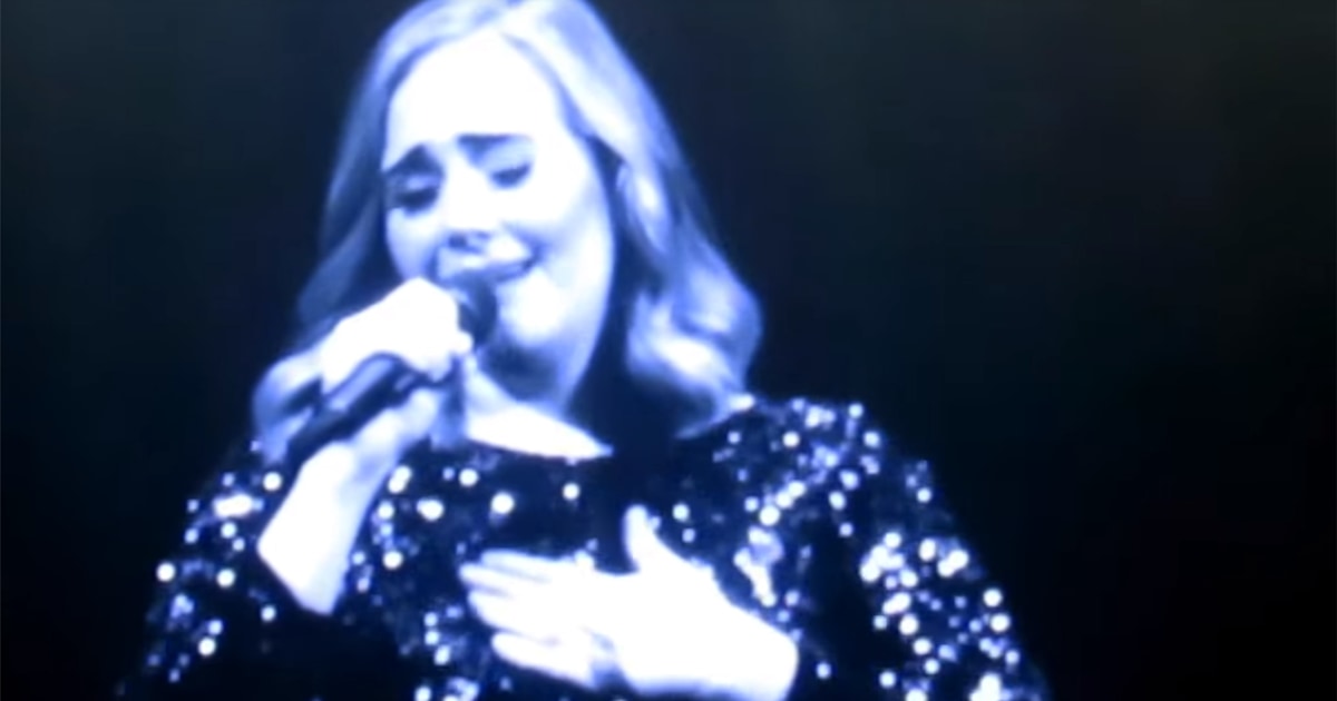 Adele broke down in tears on stage in tribute to Orlando shooting victims
