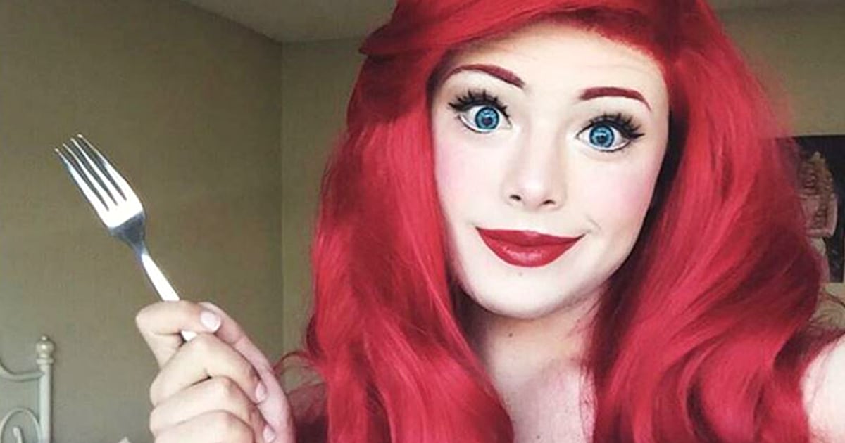 See how this man transforms himself into every Disney princess