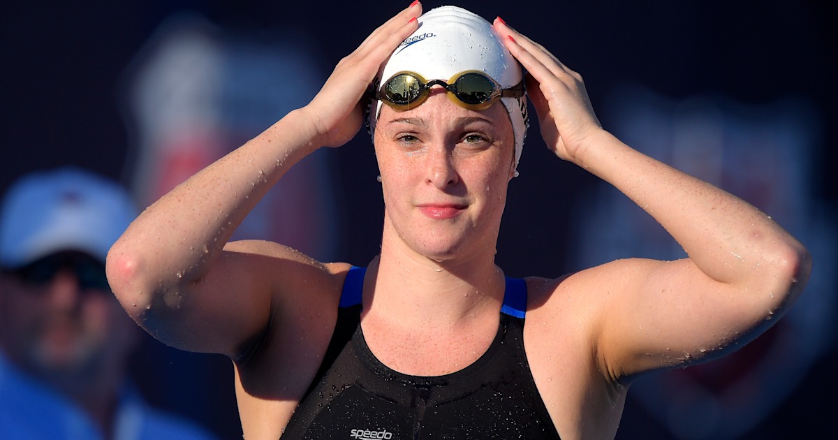 Swimmer Cammile Adams juggles Olympic trials, wedding planning and ...