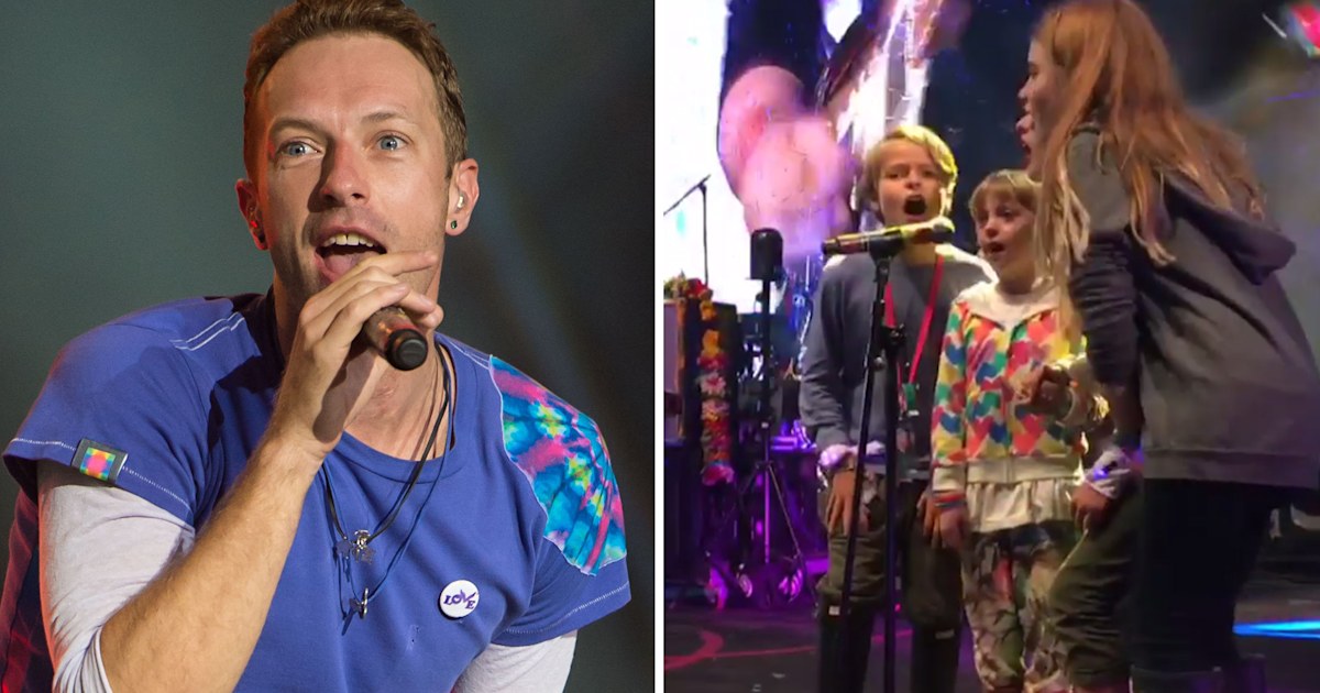 All in the family! See Chris Martin's kids Apple, Moses sing at ...