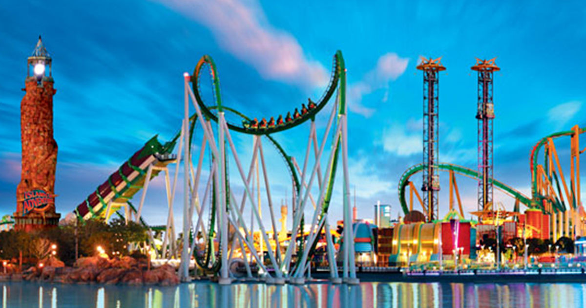 Top 10 amusement and water parks in the US according to TripAdvisor