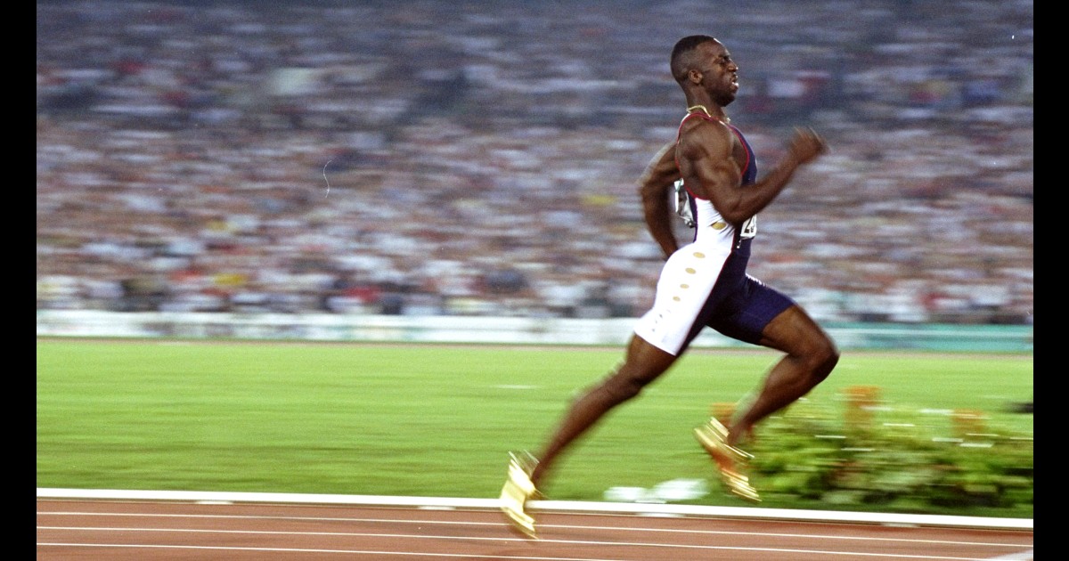 Michael Johnson on how he learned to love his 'funny' upright running style