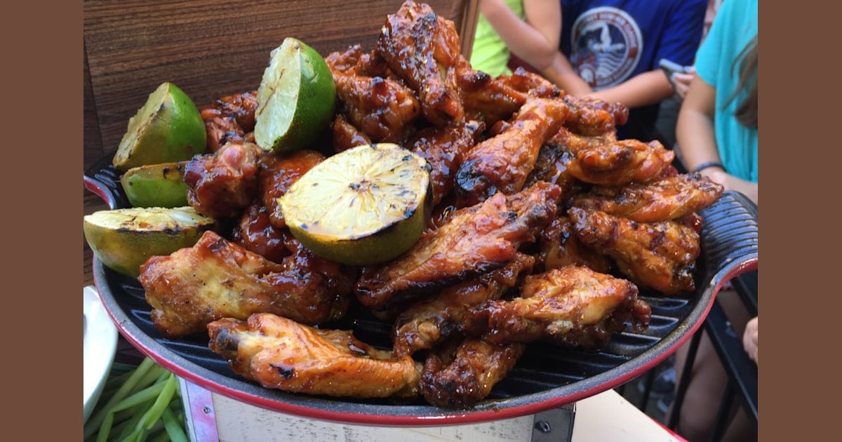 Cleveland Grilled Chicken Wings recipe