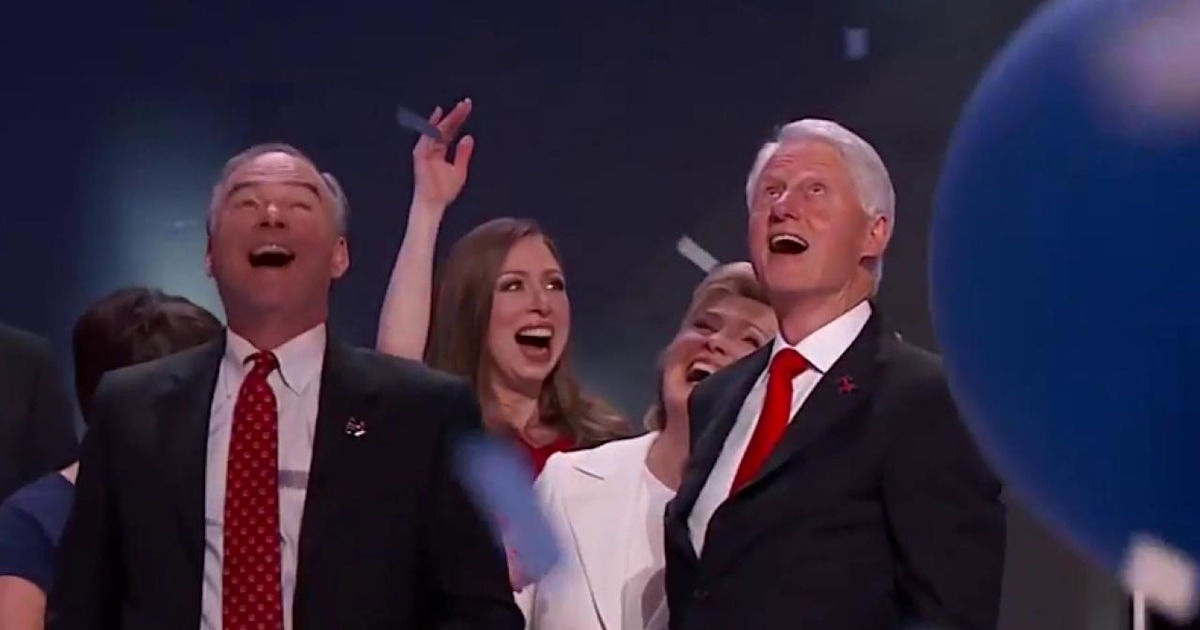 Bill Clinton’s balloon drop reaction and more: See this week’s highs ...