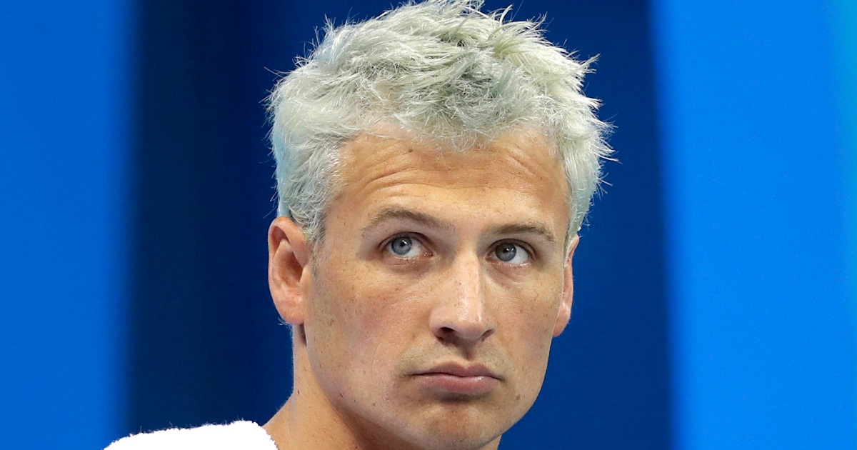 Seeing green! Check out what the Olympic pool has done to Ryan Lochte’s ...
