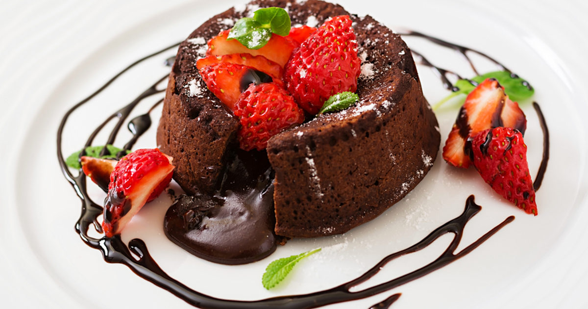 Molten Brigadeiro Cake