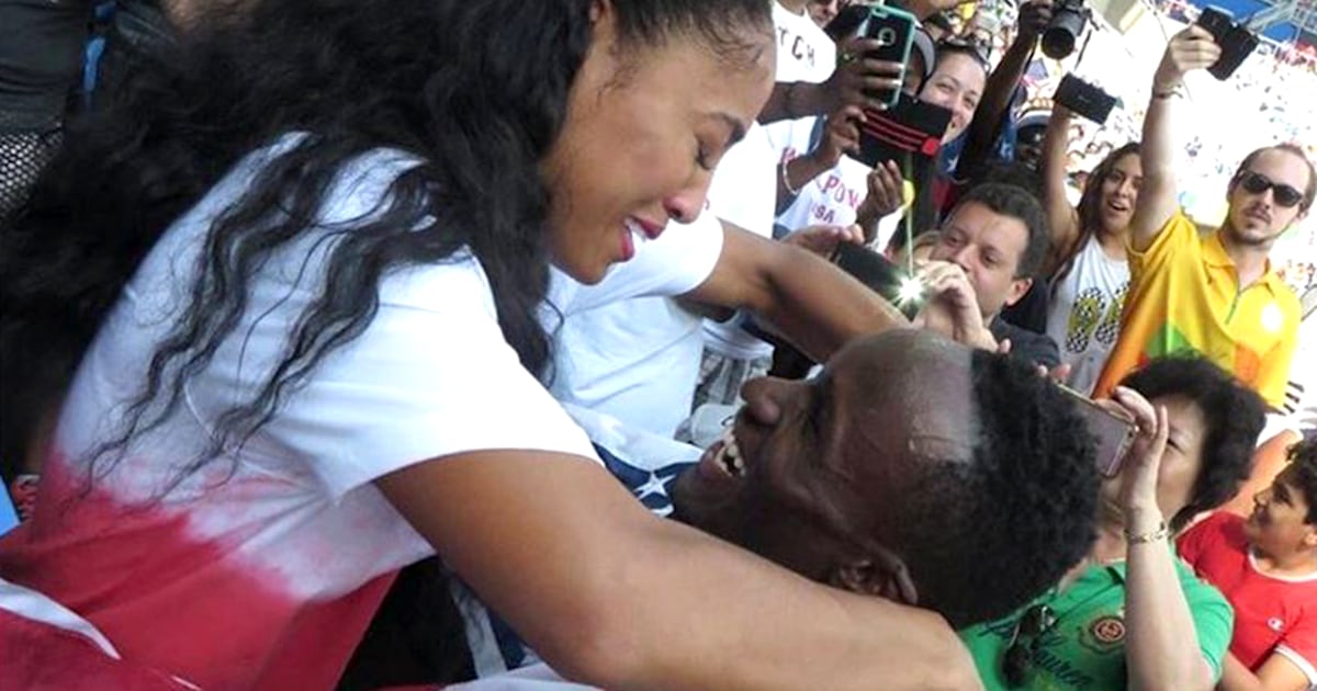 Olympian Will Claye proposes to Queen Harrison after winning silver in Rio